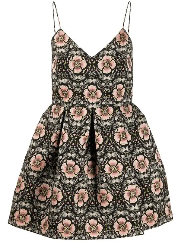 Alice + Olivia Madison Spaghetti Strap Dress