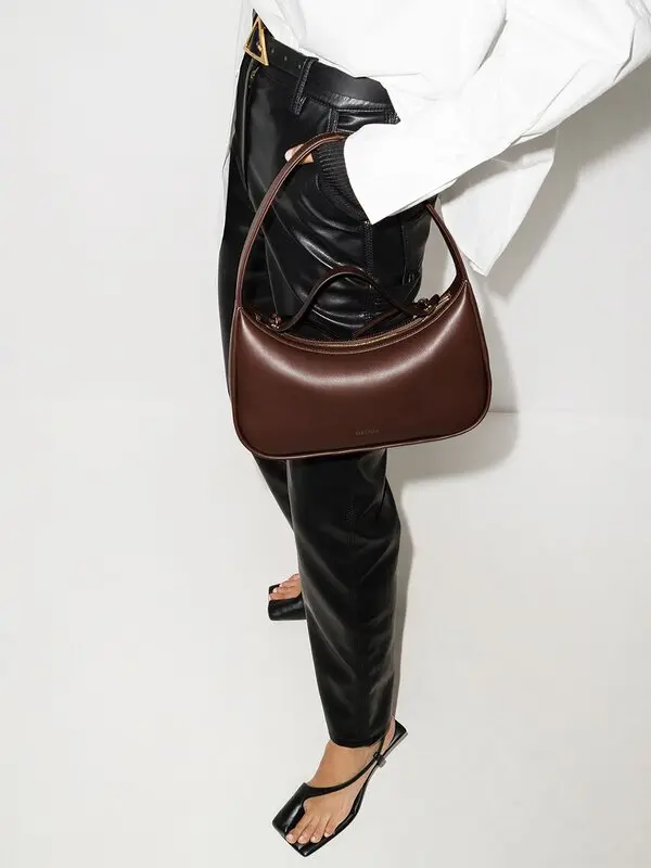 Neous Delphinus Shoulder Bag In Chocolate - 25% Off | Editorialist