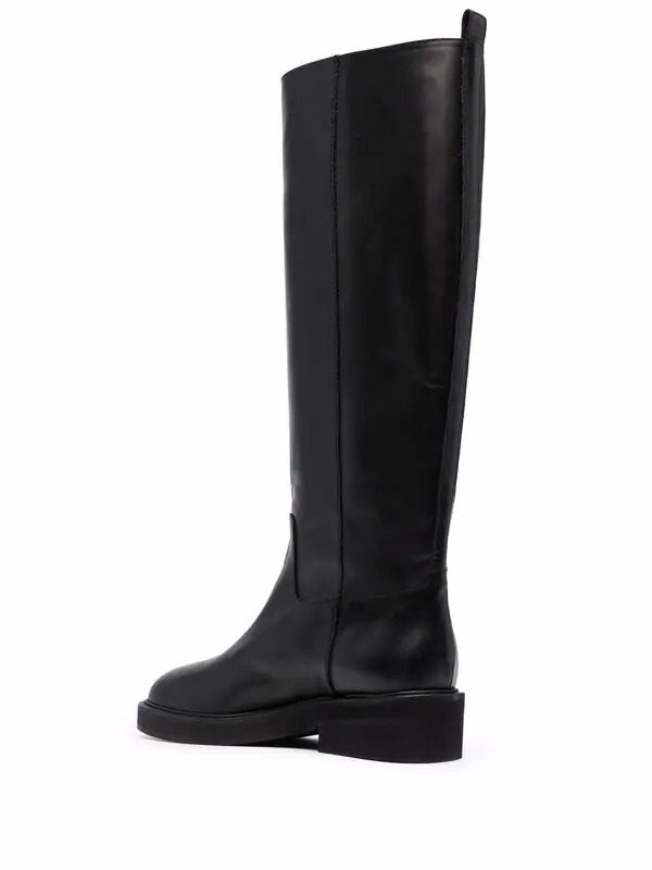 VIA ROMA 15 Leather Knee-high Boots