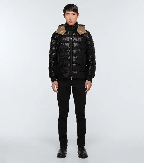 Moncler Cuvellier Nylon Down Jacket