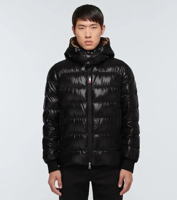 Moncler Cuvellier Nylon Down Jacket