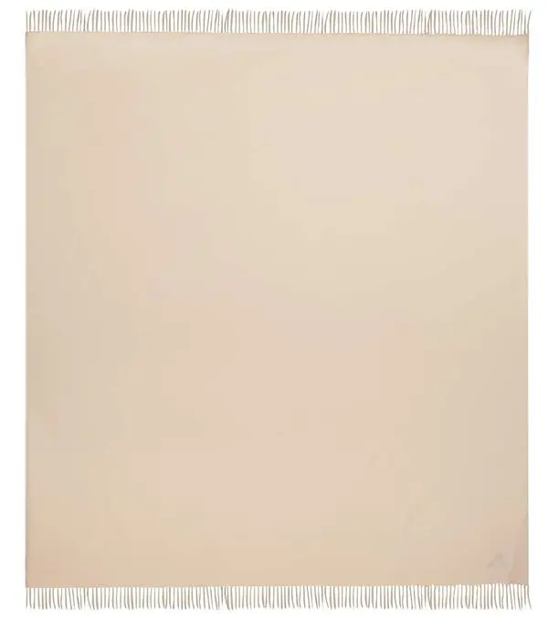 Loro Piana Unito Cashmere Blanket - White