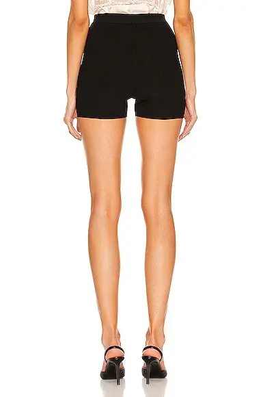 Saint Laurent Cyclist Short In Black