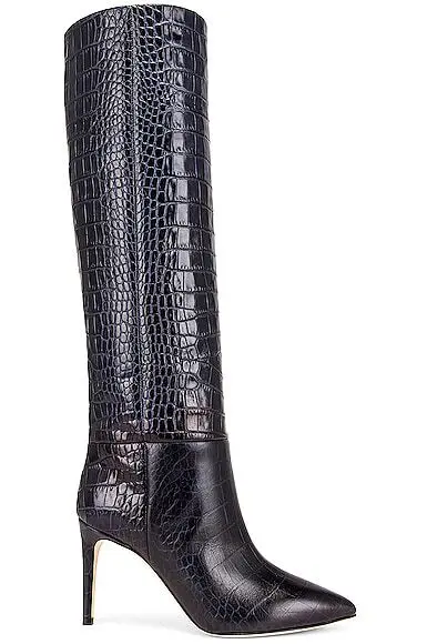 Paris Texas Stiletto Boot 85 In Wine