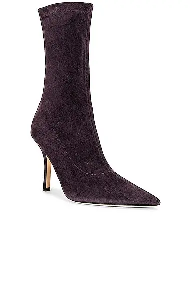 Paris Texas Mama 95 Ankle Boot In Purple