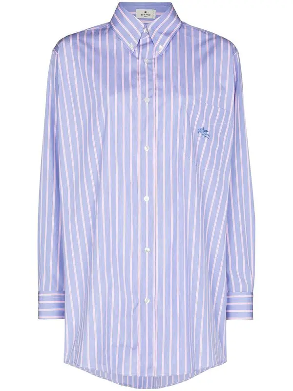 Etro Oversize Pinstripe Shirt