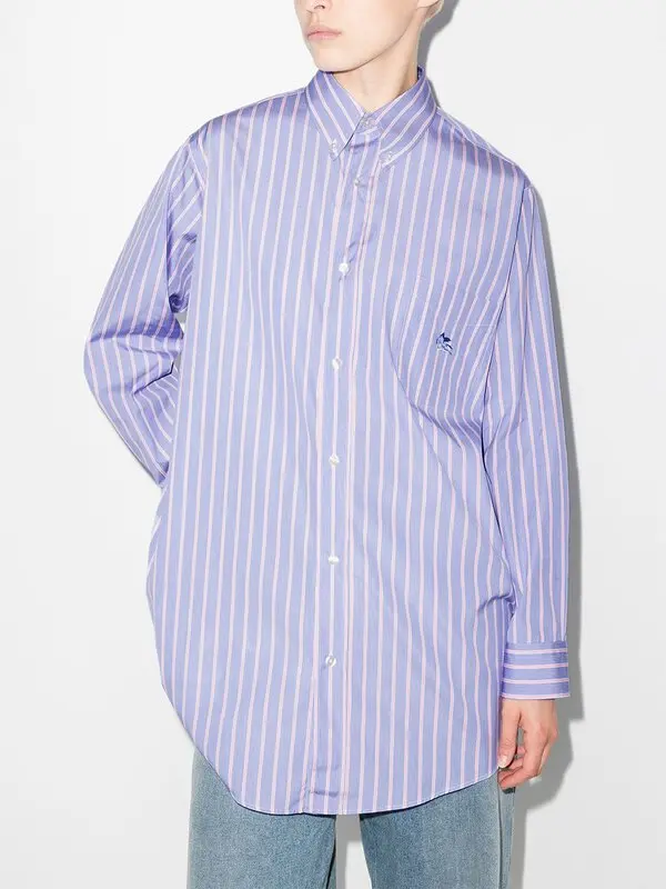 Etro Oversize Pinstripe Shirt