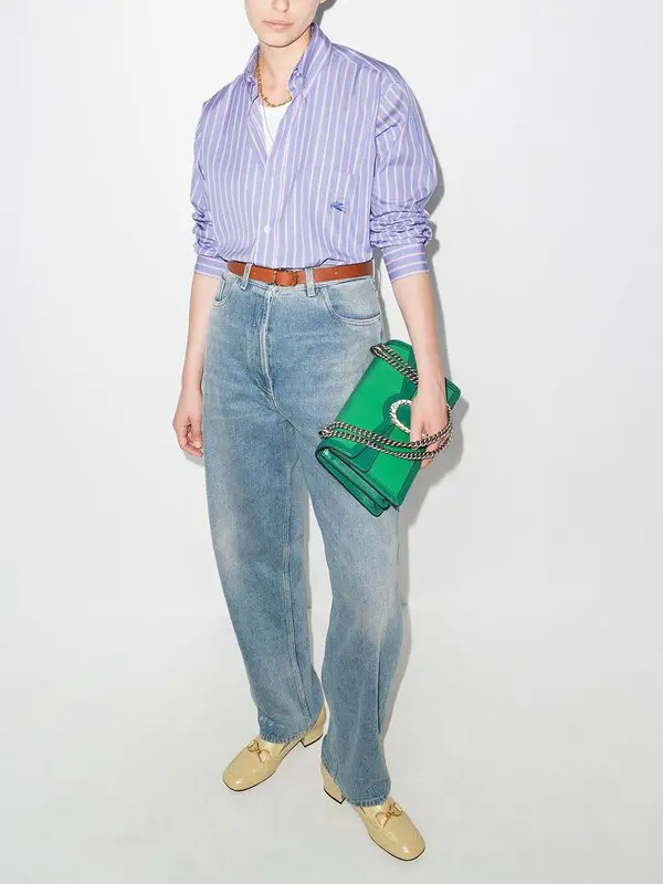 Etro Oversize Pinstripe Shirt