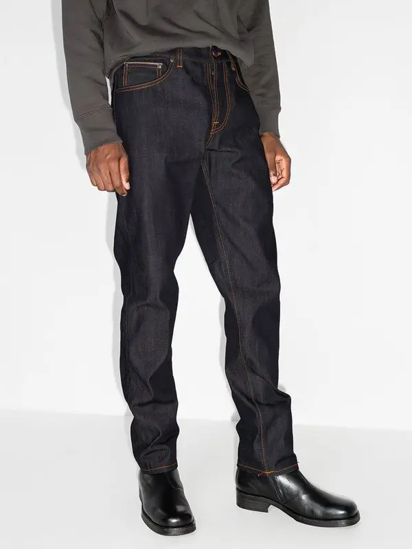 Nudie Jeans Steady Eddie Ii Straight-leg Jeans
