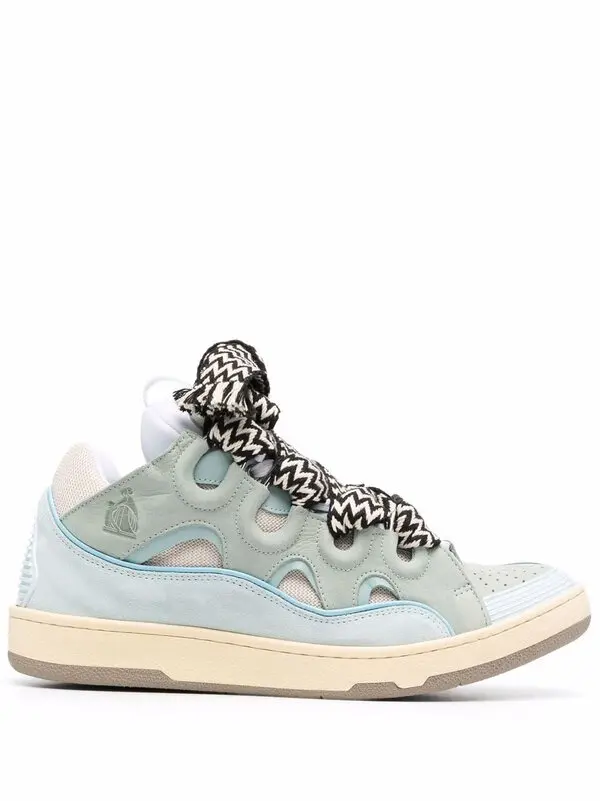 LANVIN Curb Low-top Sneakers - Blue