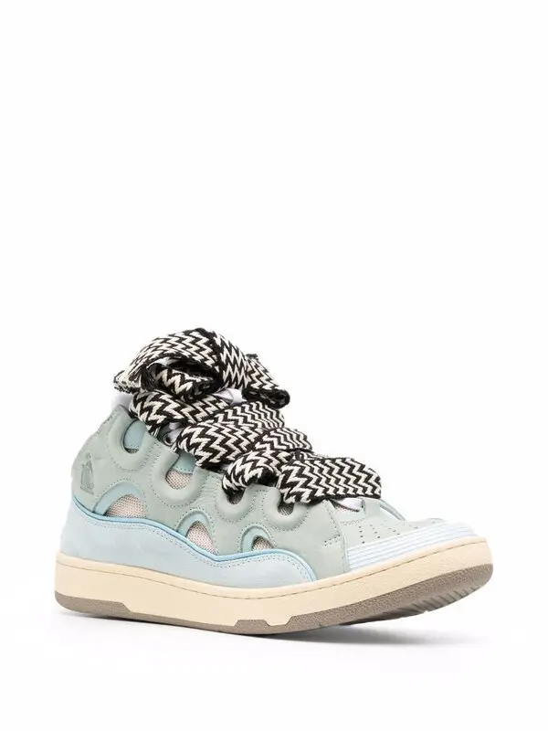 LANVIN Curb Low-top Sneakers - Blue