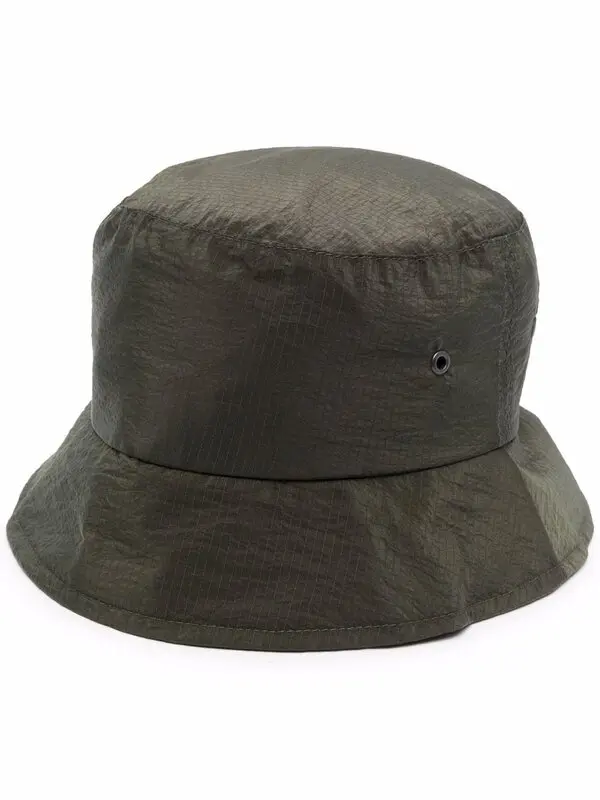 Mackintosh Nylon Bucket Hat - Green