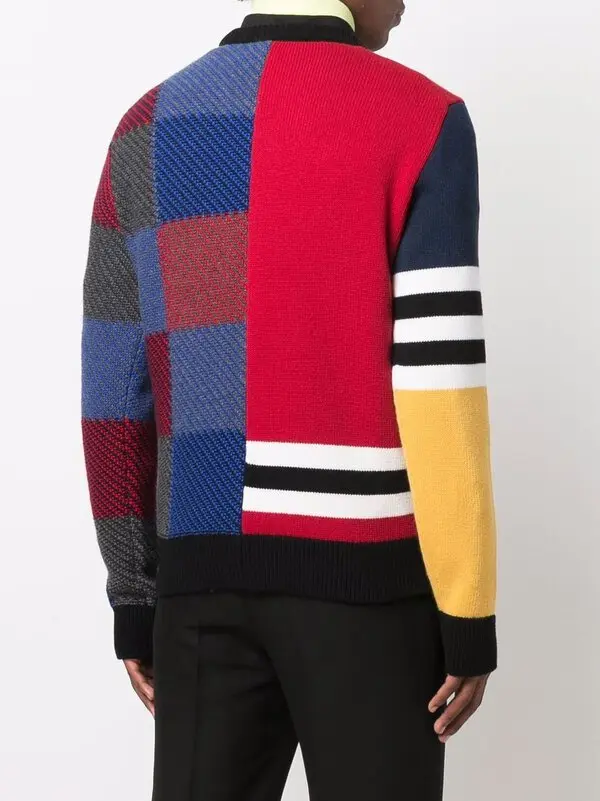 Dolce & Gabbana Mix Pattern Jumper