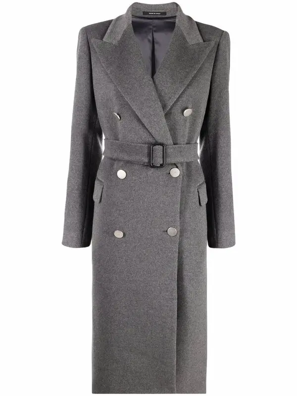 Tagliatore Jole Double-breasted Cashmere Coat