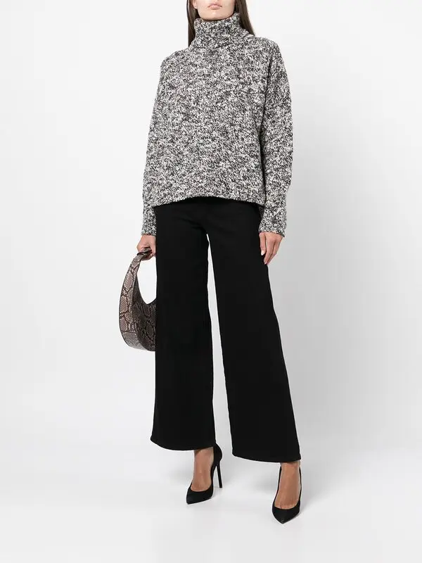 Adam Lippes Bouclé Wool Turtleneck Jumper