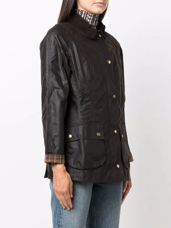 Barbour Classic Beadnell Waxed Jacket - Brown