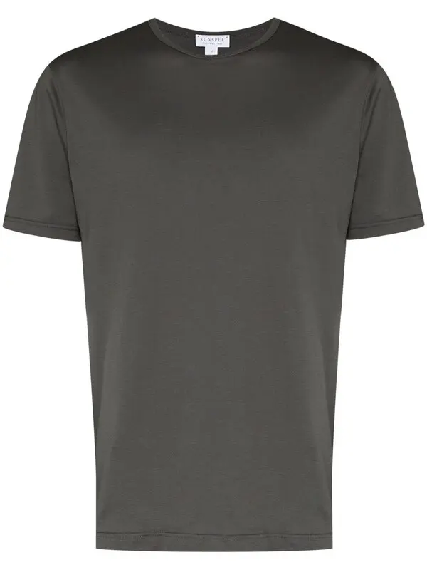 Sunspel Crew Neck T-shirt - Neutrals