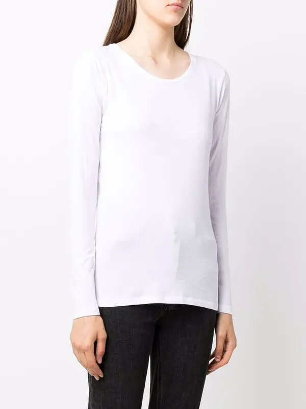 Majestic Filatures Long Sleeve T-shirt - White
