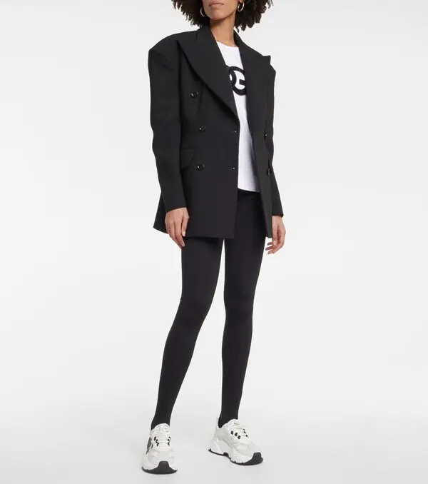Dolce & Gabbana Daymaster Leather Sneakers - White
