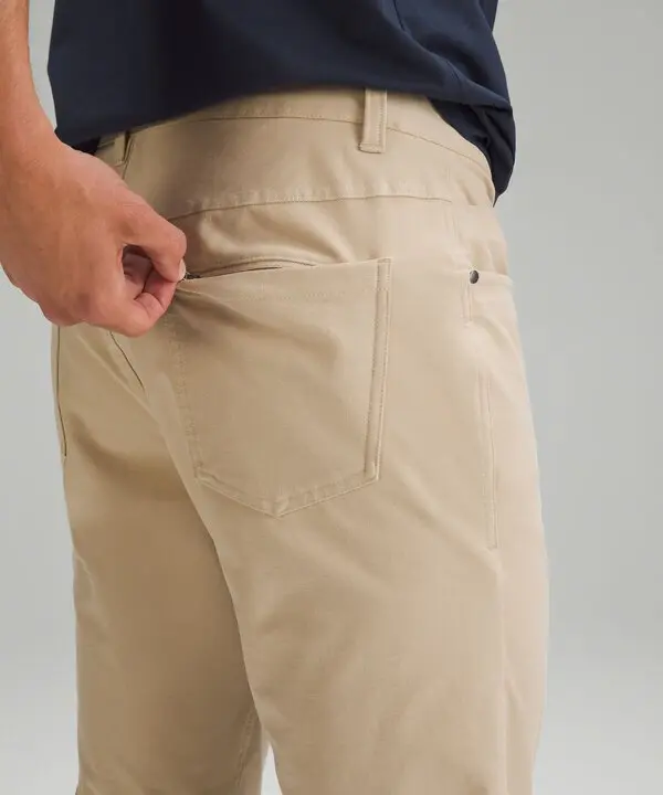 Lululemon Abc Slim-fit 5 Pocket Pant 34l - Trench