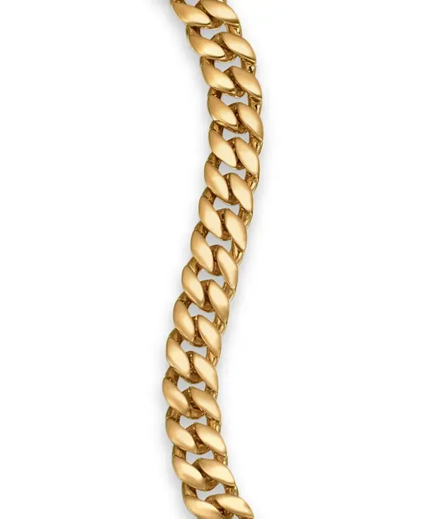 David Yurman 18k Yellow Curb Chain Bracelet - Gold