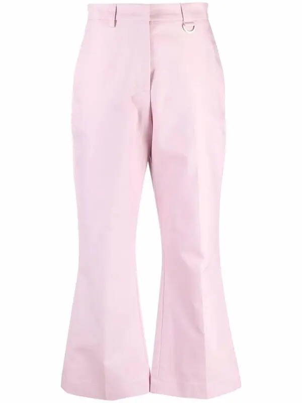 MSGM Pressed-crease Tailored Trousers