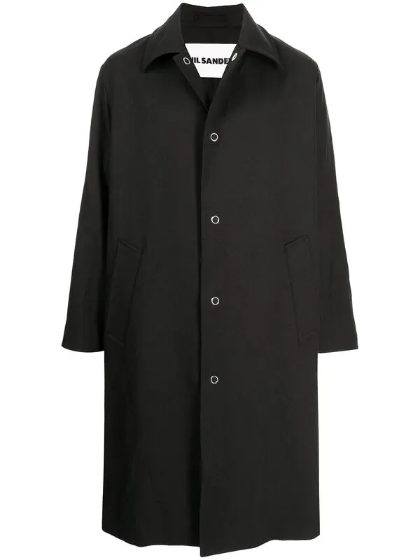 JIL SANDER Snap-button Parka Coat