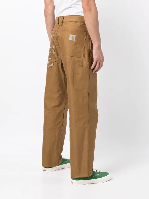 Junya Watanabe Straight-leg Trousers - Brown