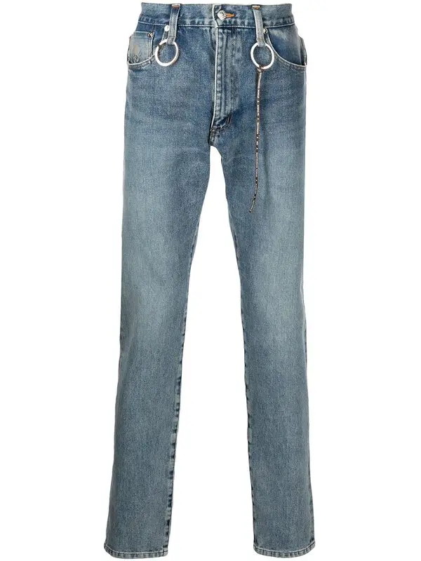 MASTERMIND WORLD Mid-rise Slim Fit Jeans
