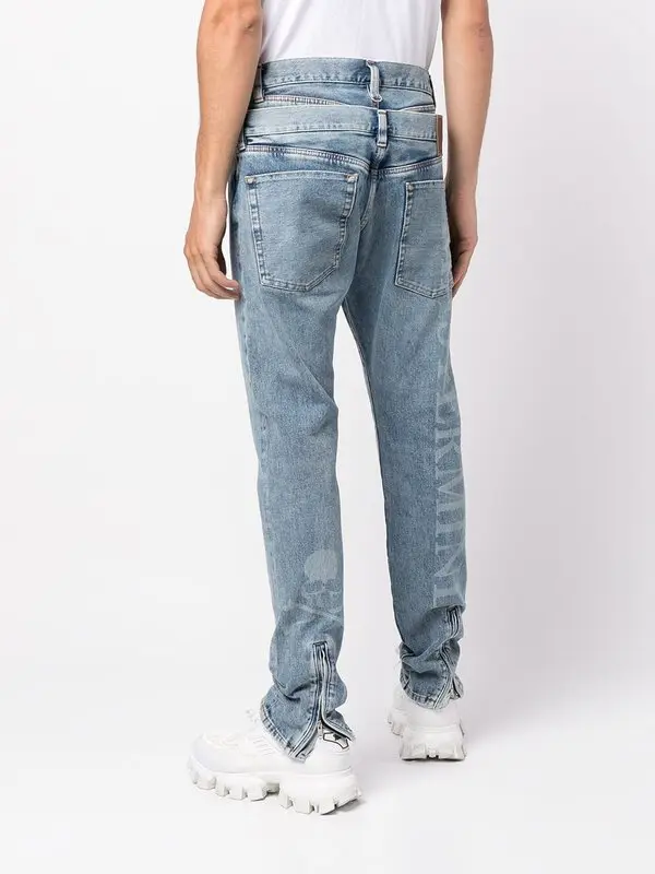 MASTERMIND WORLD Mid-rise Slim Fit Jeans
