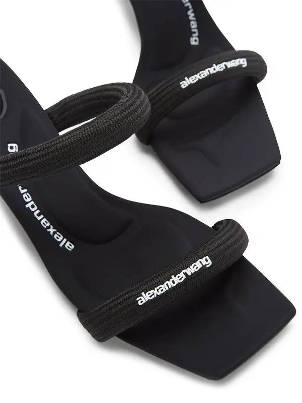 Alexander Wang Jessie 55mm Logo-print Mules