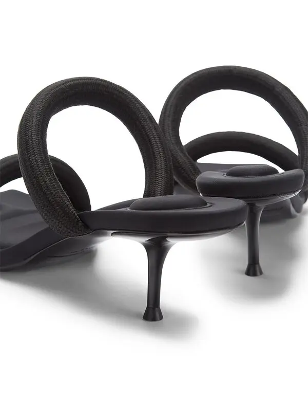 Alexander Wang Jessie 55mm Logo-print Mules