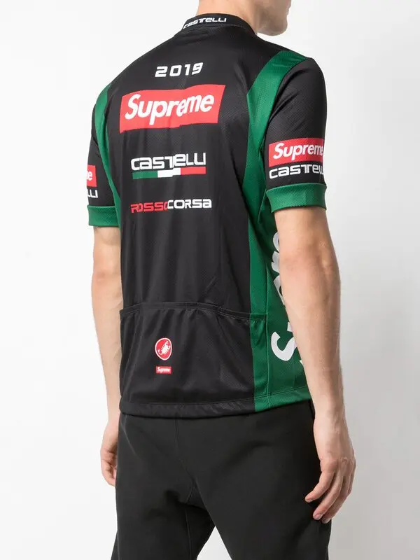 Supreme X Castelli Cycling T-Shirt - Black | Editorialist