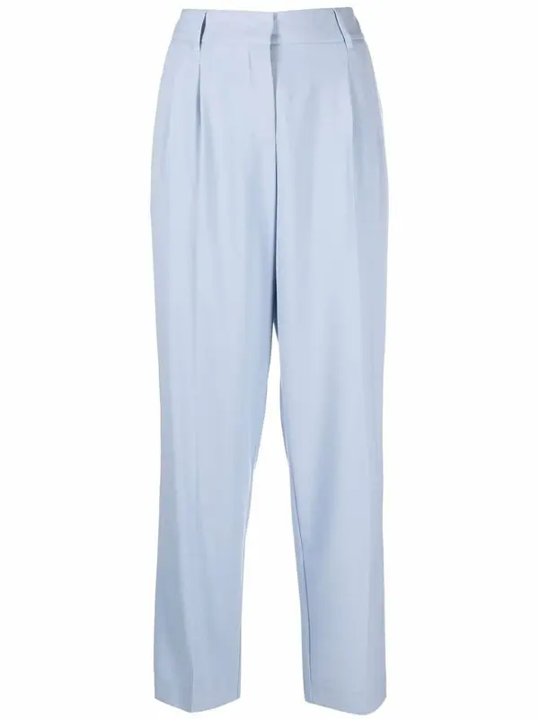 BLANCA VITA Passiflora Tailored Trousers - Blue