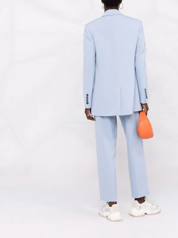 BLANCA VITA Passiflora Tailored Trousers - Blue