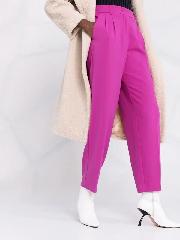 BLANCA VITA Passiflora Tailored Trousers - Pink