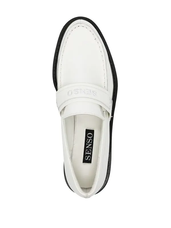 Senso Met I Leather Loafers - White