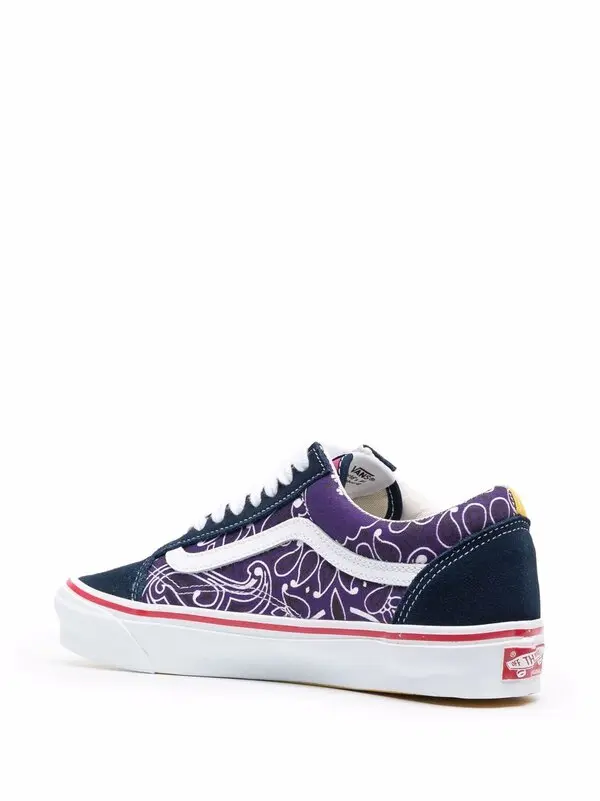 VANS Og Old Skool Colour-block Sneakers - Blue
