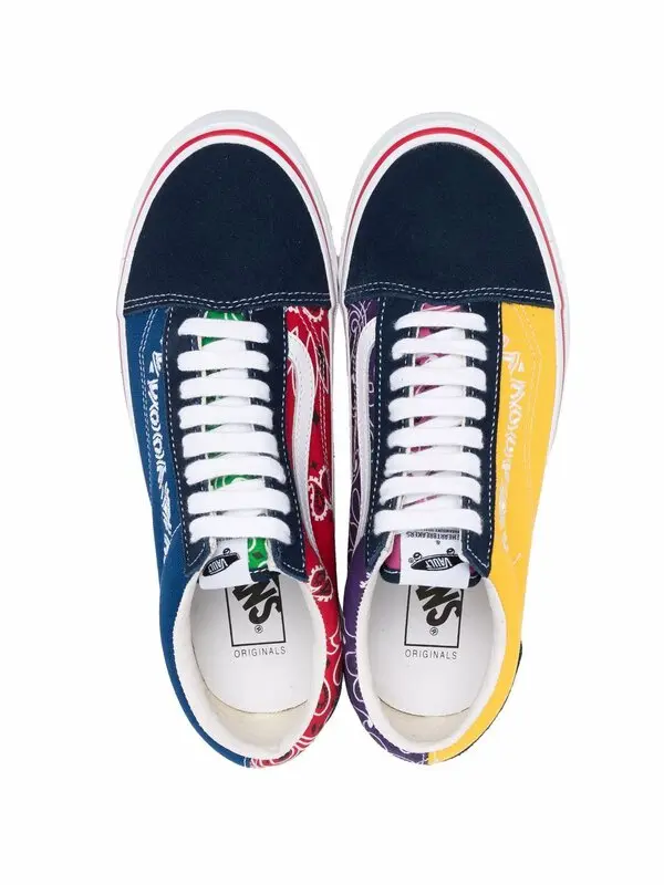 VANS Og Old Skool Colour-block Sneakers - Blue