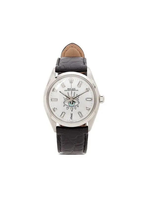 Jacquie Aiche Customised Oyster Perpetual Eye 42mm - White