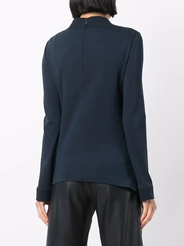 Emporio Armani Wrap-neckline Jumper