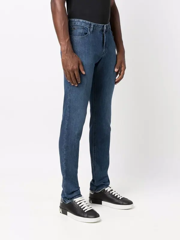 Emporio Armani J06 Slim-fit Jeans - Blue