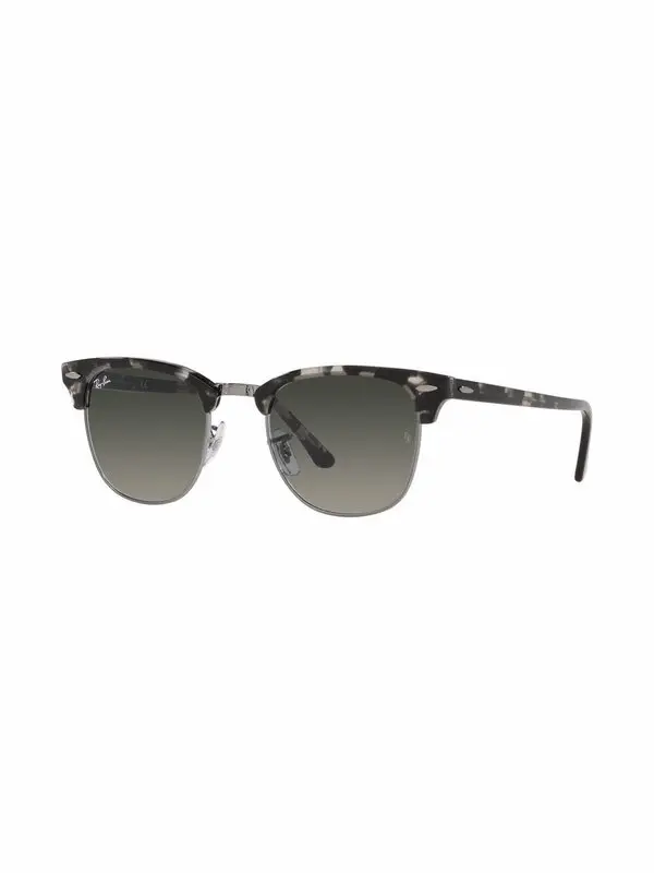 Ray-ban Clubmaster D-frame Sunglasses - Grey