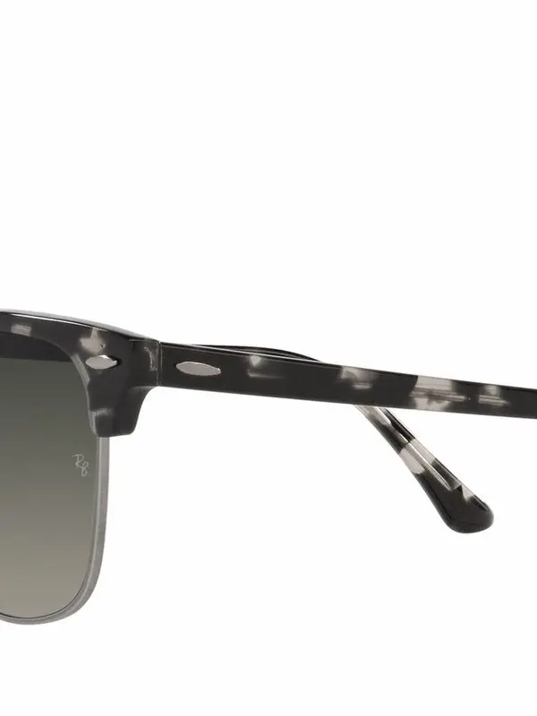 Ray-ban Clubmaster D-frame Sunglasses - Grey