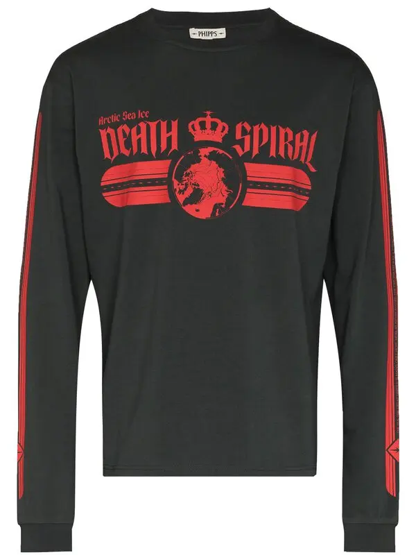 PHIPPS Death Spiral Long-sleeve T-shirt