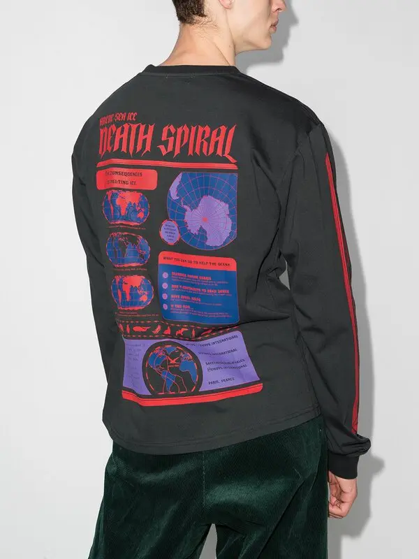 PHIPPS Death Spiral Long-sleeve T-shirt