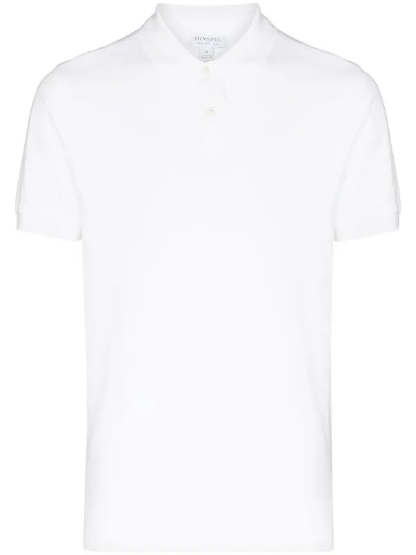 Sunspel Short Sleeve Polo Top
