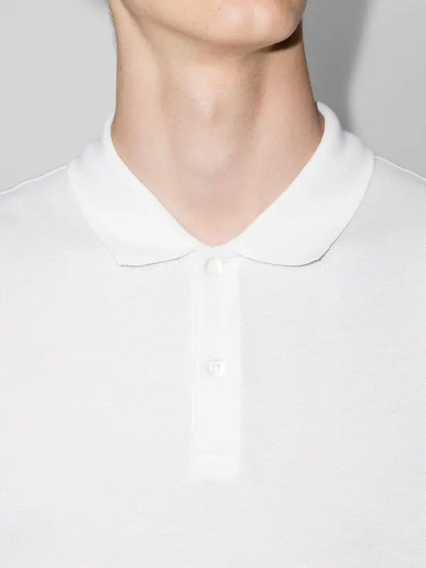Sunspel Short Sleeve Polo Top
