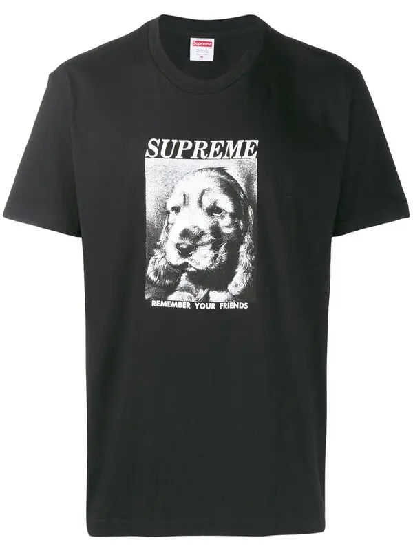 Supreme Remember T-Shirt - Black | Editorialist