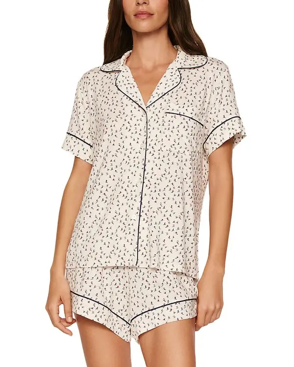 Eberjey Gisele Relaxed Shorts Set - On The Slope